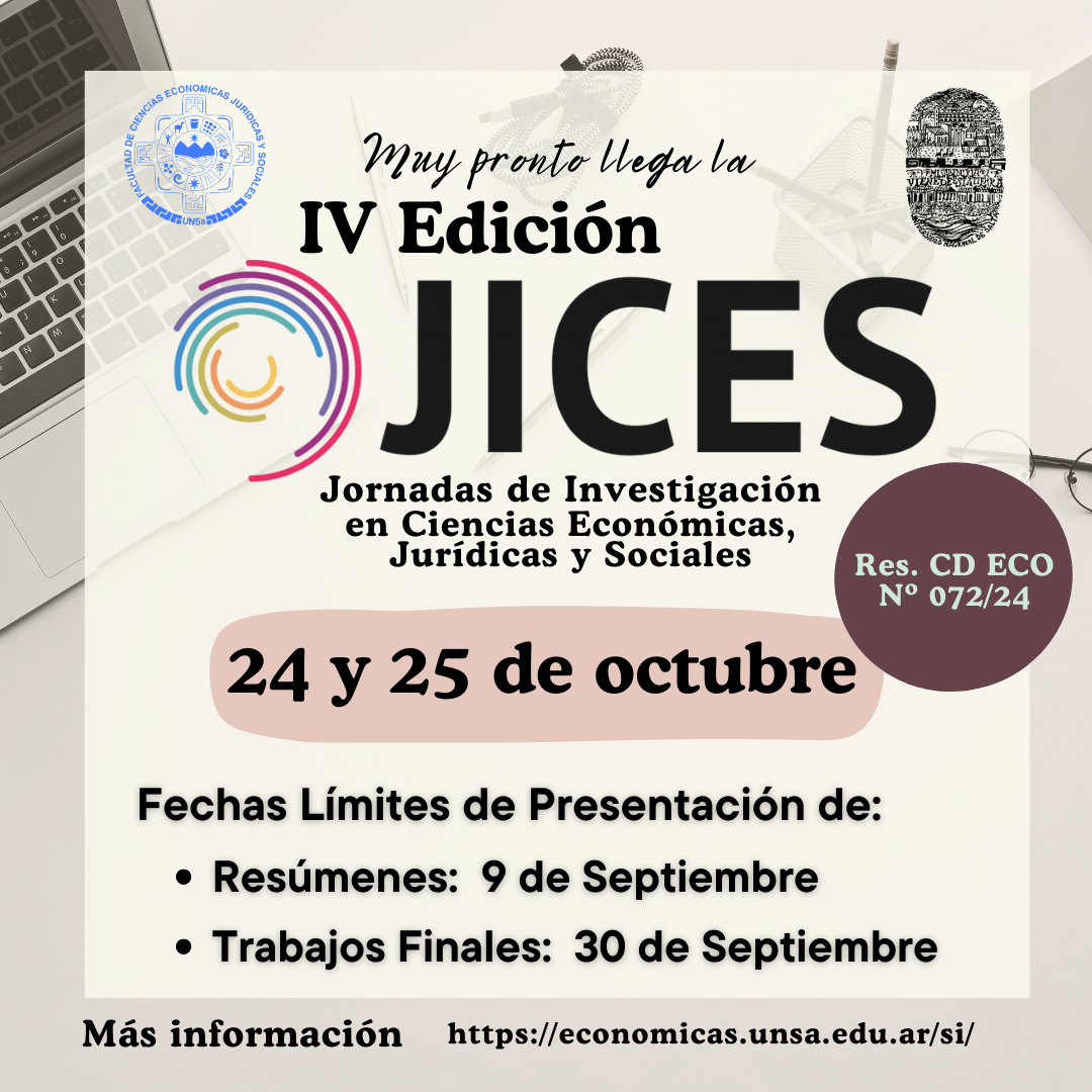 JICES: IV Edición